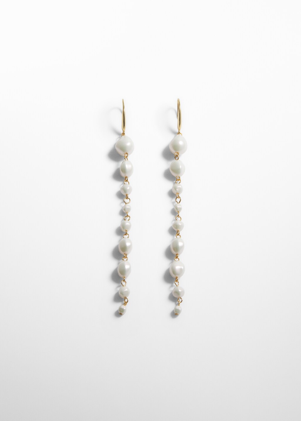 Mango pearl earrings store
