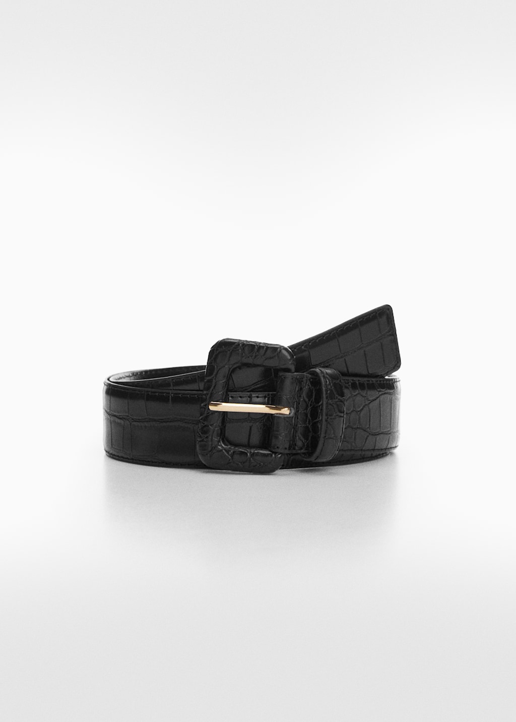 Animal print effect belt - Woman | MANGO USA Animal print effect belt - Woman | MANGO USA