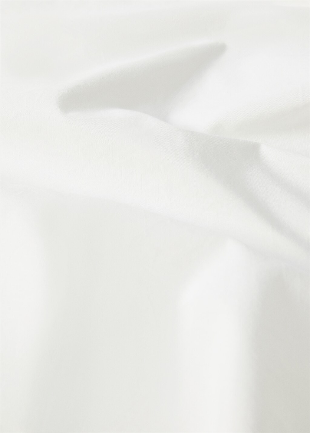 Embroidered cotton top sheet Queen bed