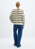 Round-neck striped sweater - Women | MANGO Montenegro