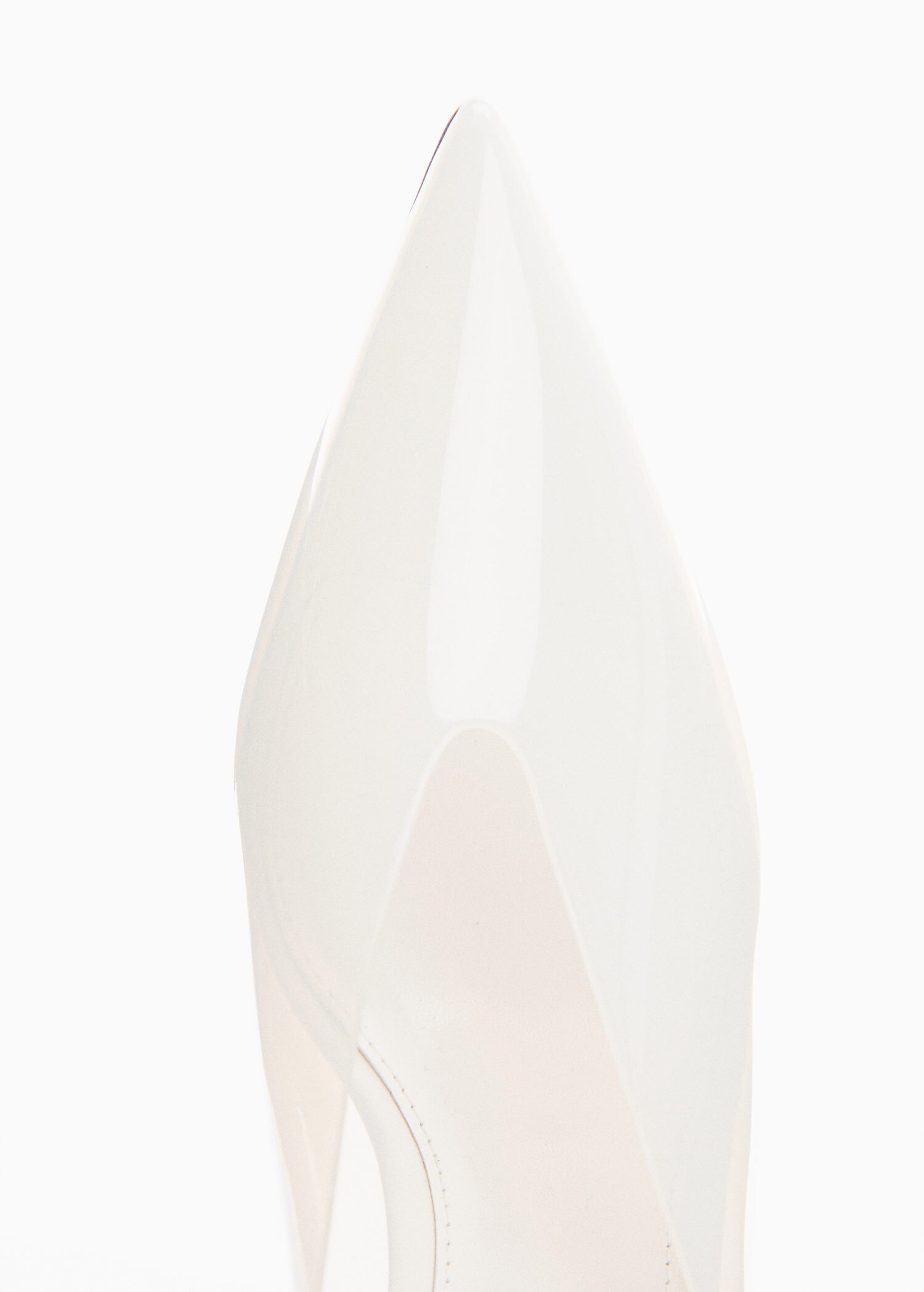 Transparent vinyl wedge shoes | MANGO