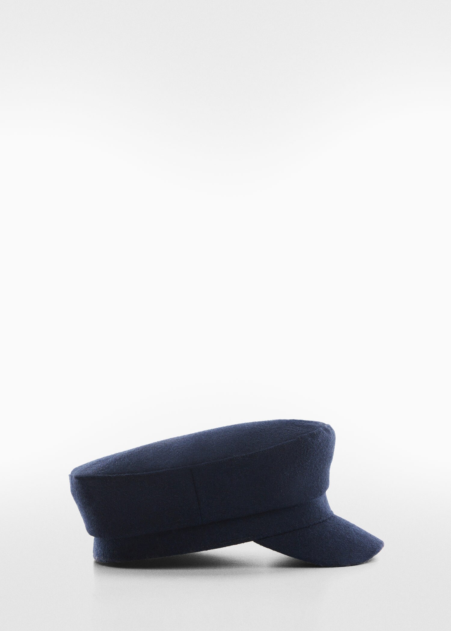 Wool baker cap | MANGO