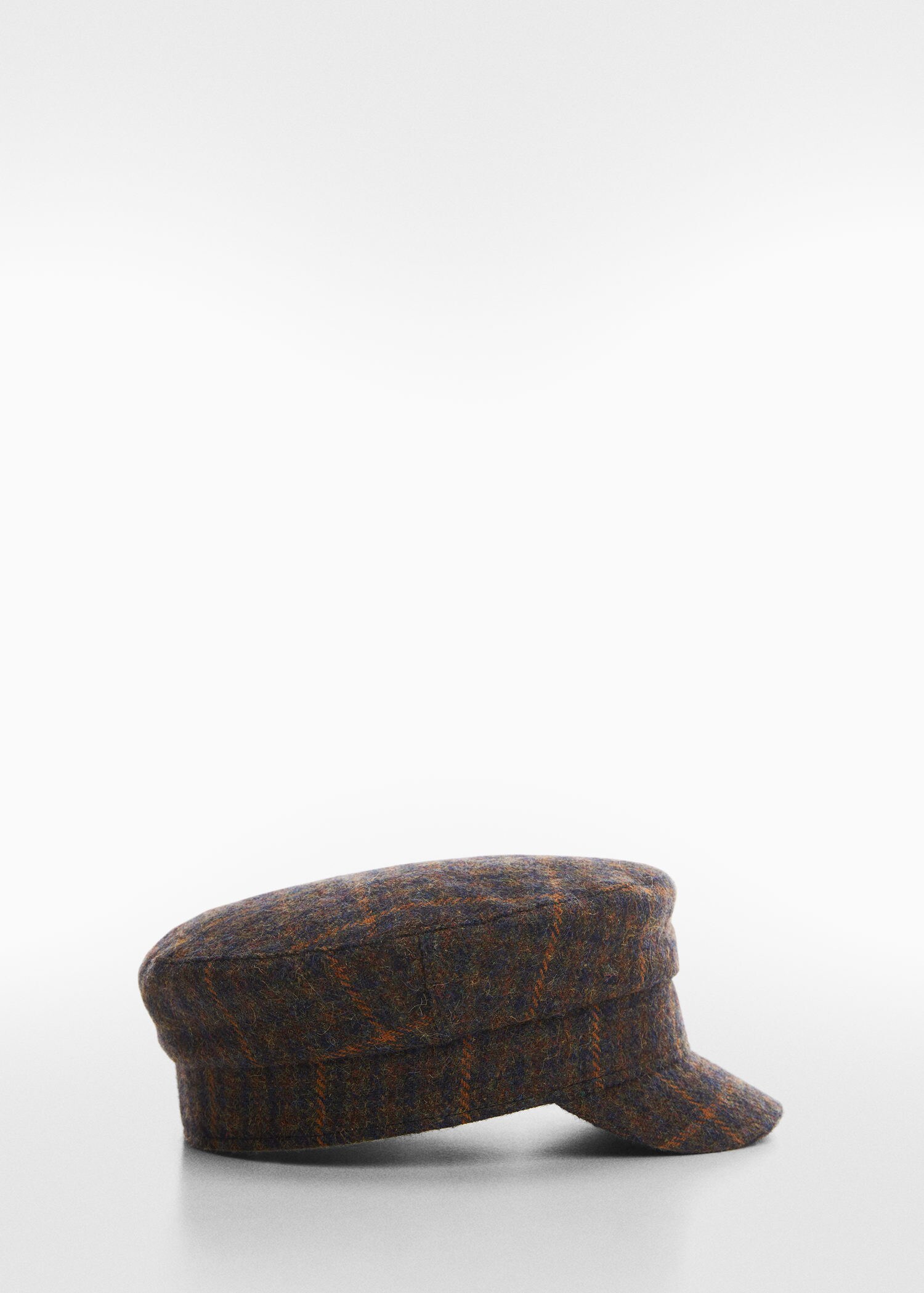Wool baker cap | MANGO