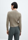 Rhinestone detail ribbed sweater - Women | MANGO USA