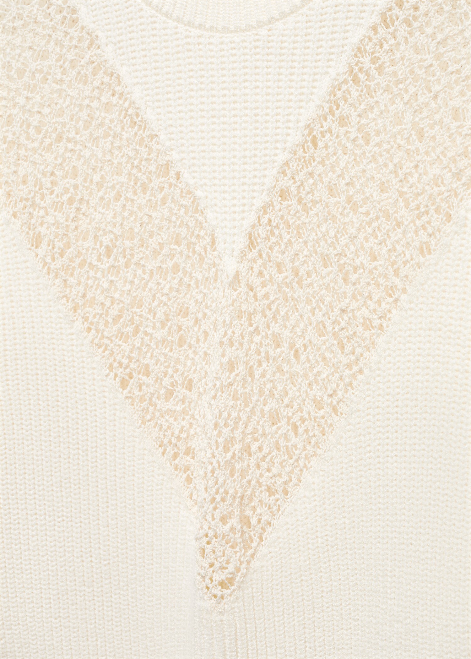 Pullover maglia dettagli traforati - Donna | MANGO Italia