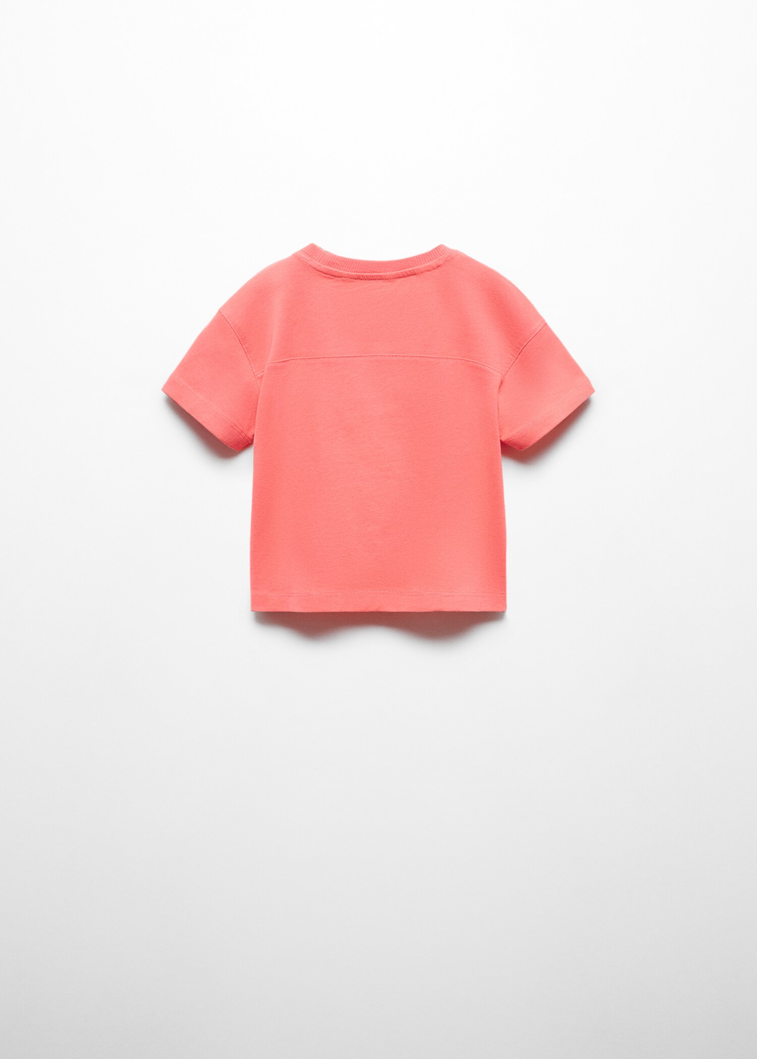 T-shirt i bomull tryckt budskap