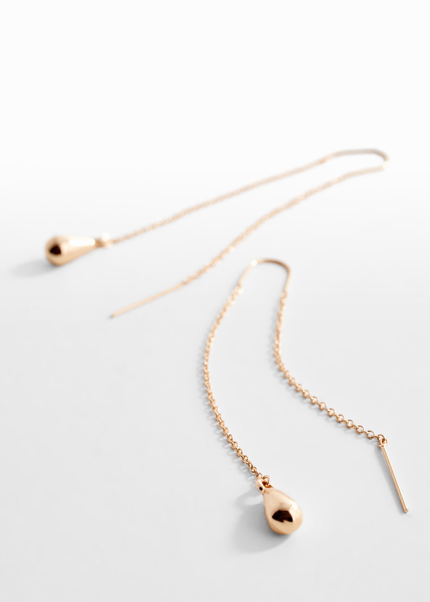 Beaded Thread Earrings