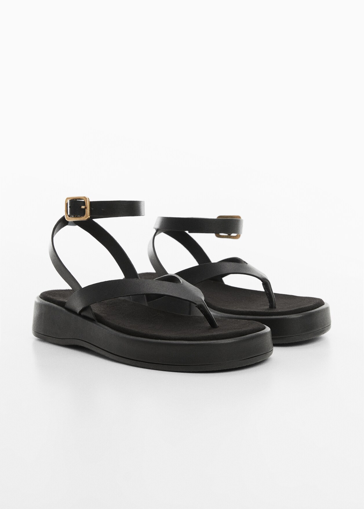 Platform Strap Sandals Women Mango Usa