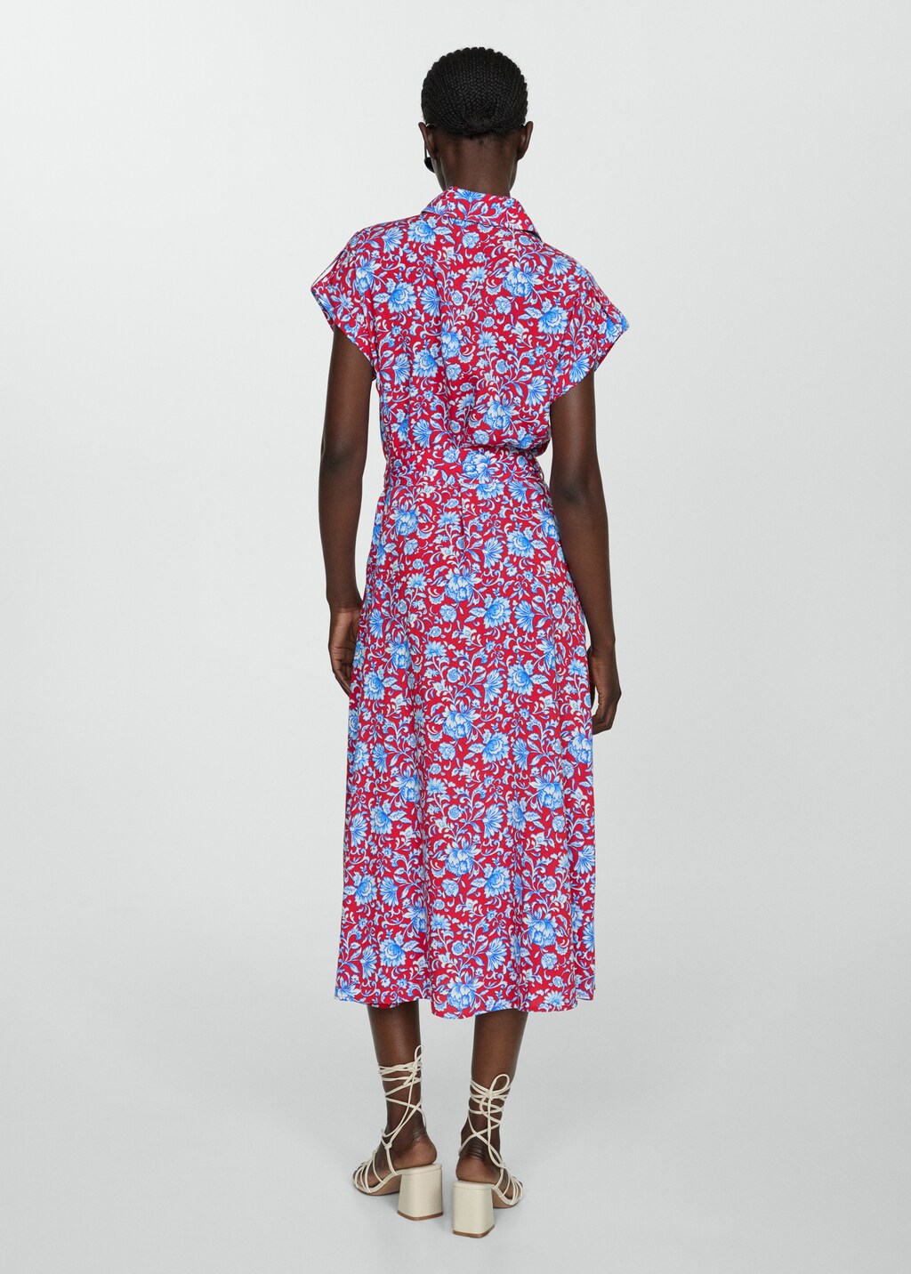 Bow shirt dress - Women | MANGO USA