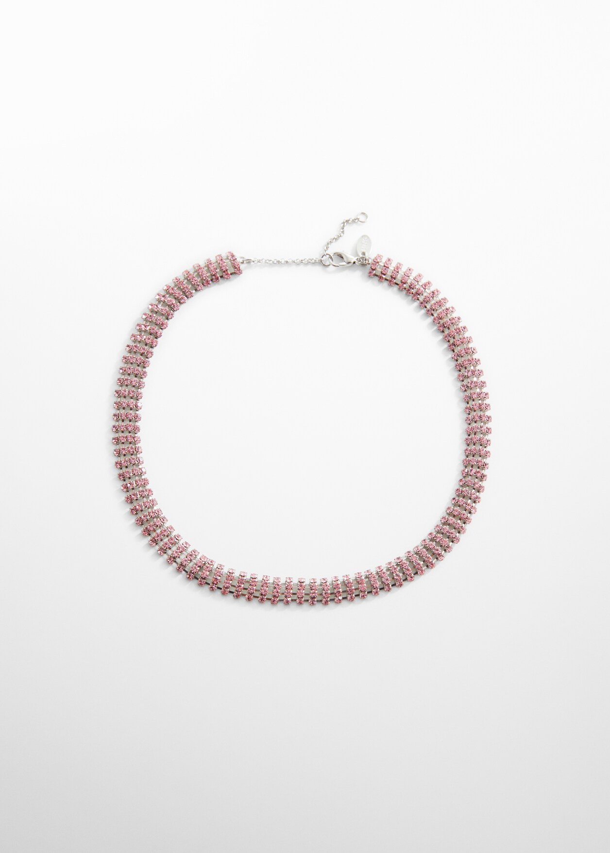 Faceted crystal necklace - Woman | MANGO USA