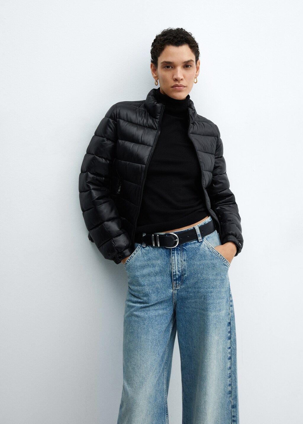 Pocket quilted jacket