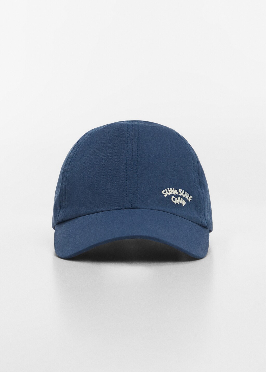 Embroidered message cap