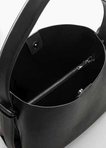 Shopper bag with buckle - Women | MANGO United Kingdom