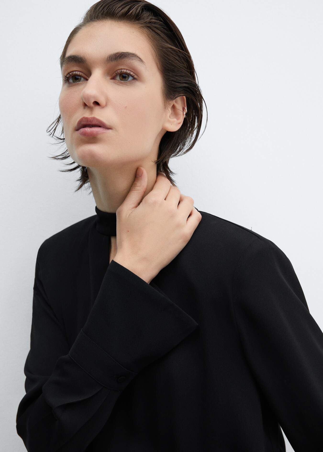 Belt Long Jumpsuit Woman Mango Usa