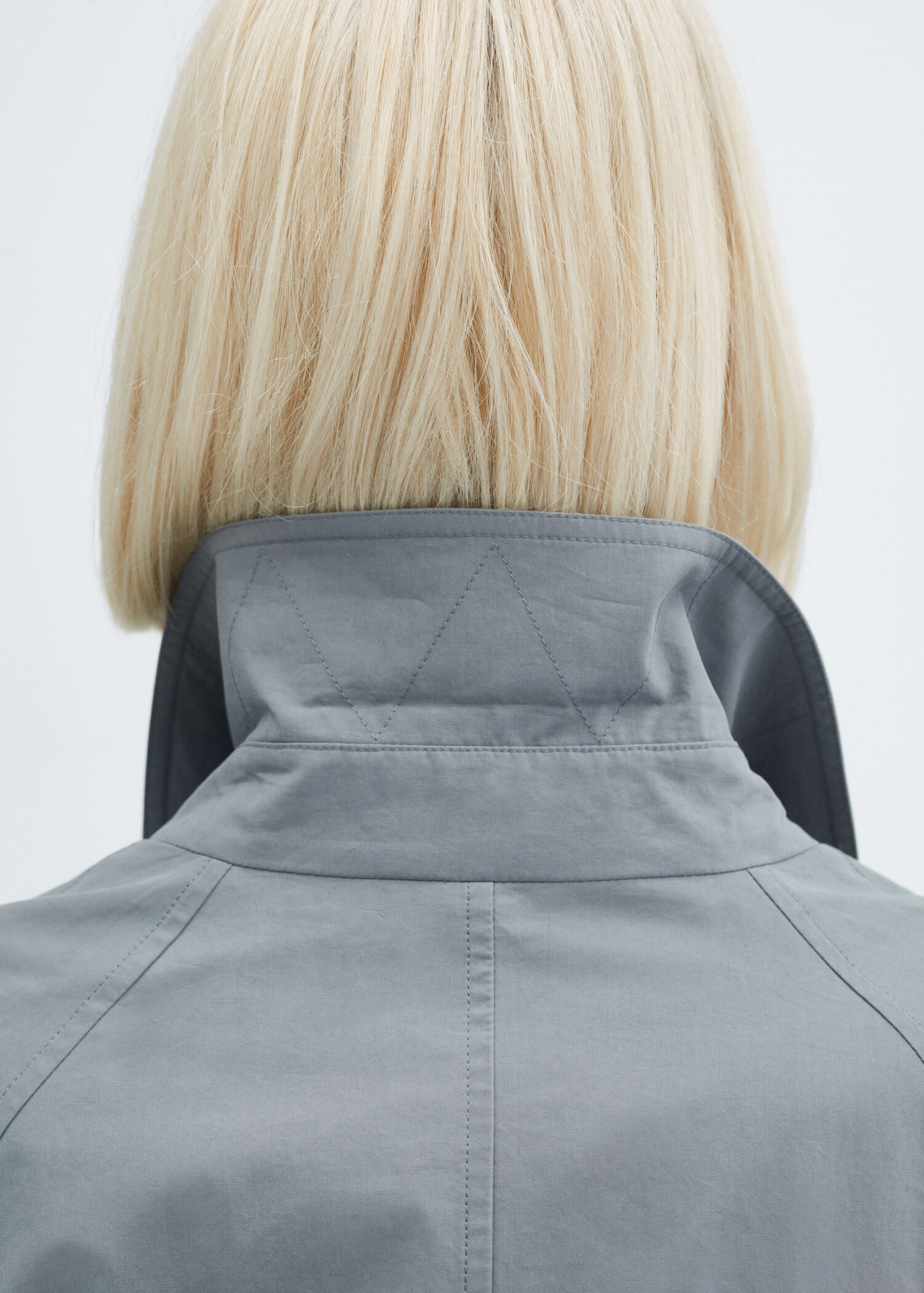 Cotton trench coat with belt - Women | MANGO USA