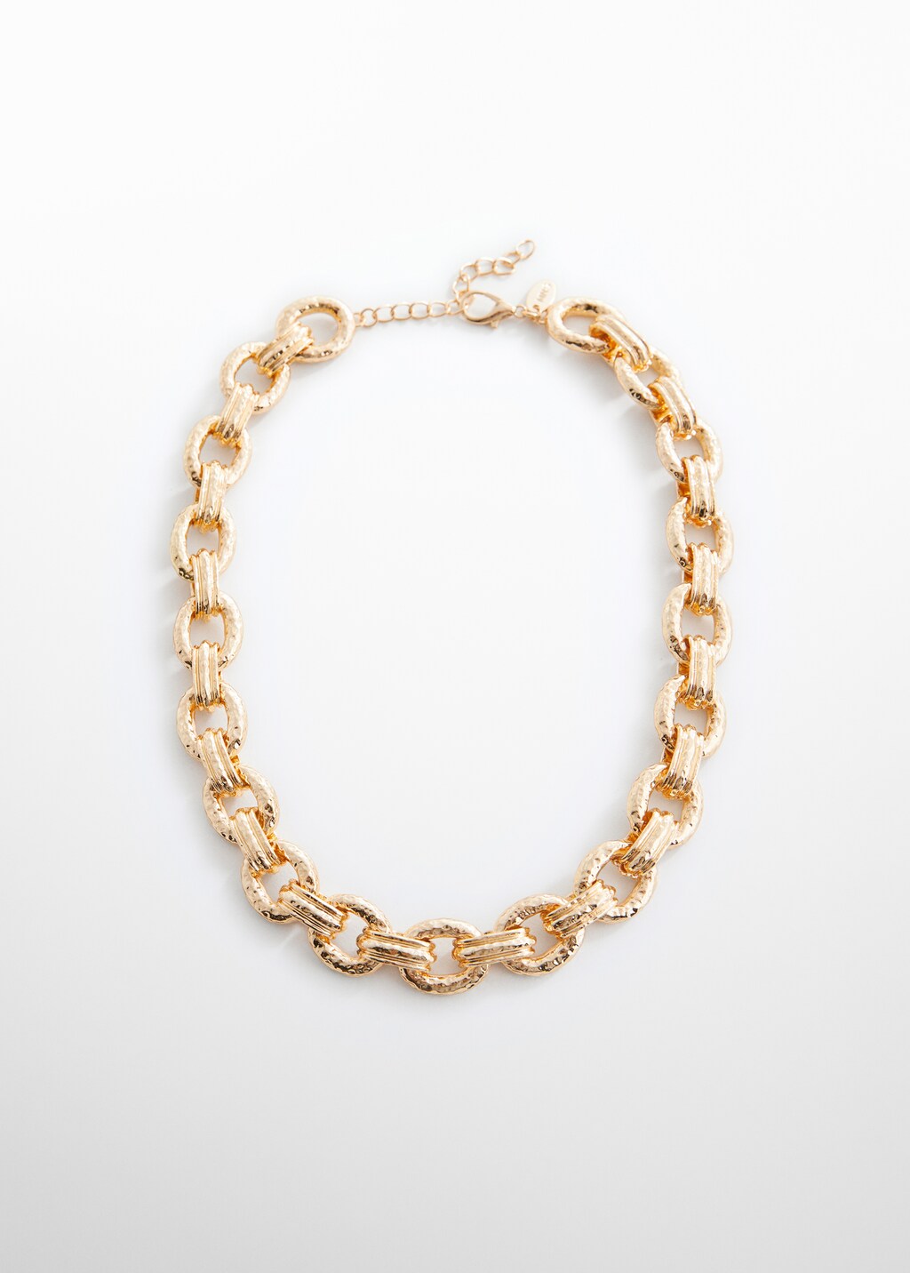 Textured chain necklace - Woman | MANGO USA