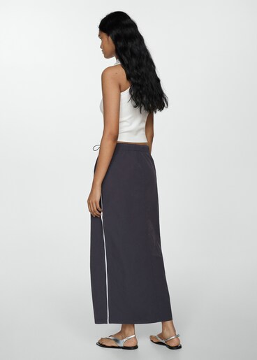 Parachute skirt with side zipper - Woman | MANGO USA