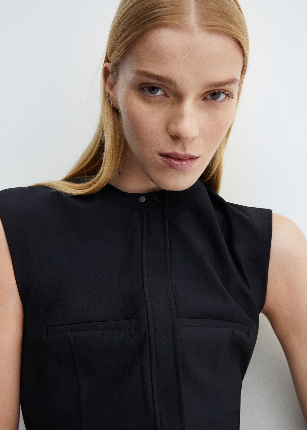 Tailored Short Dress Women Mango Usa