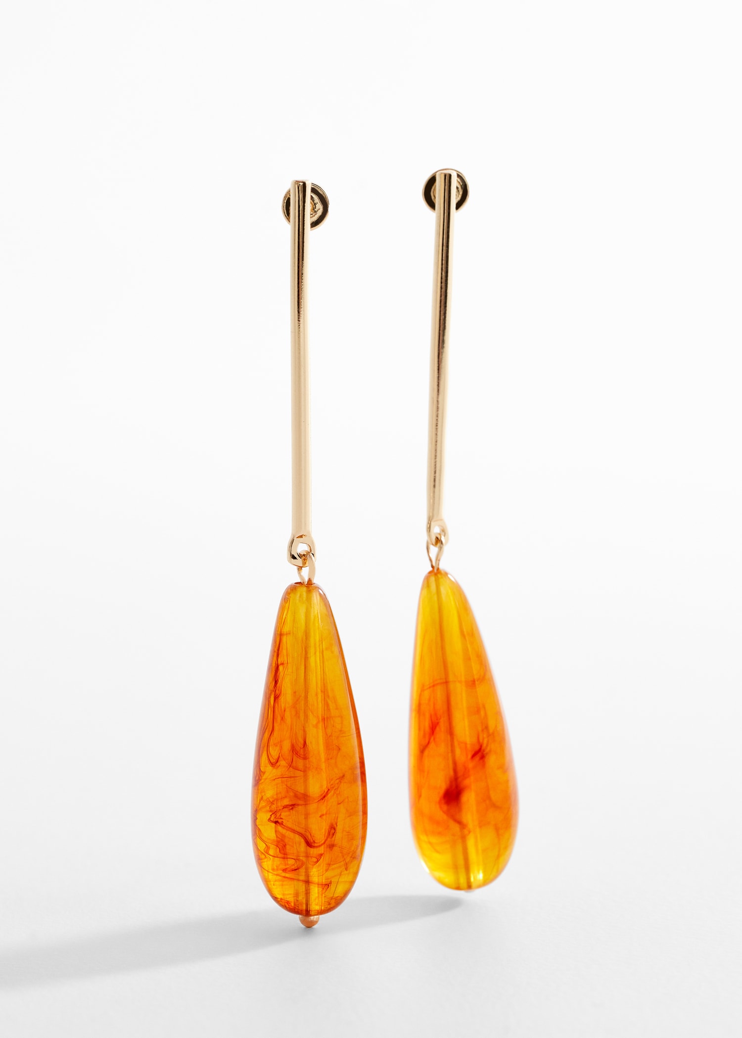 Beaded Pendant Earrings