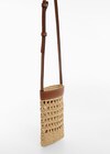 Natural fiber mobile case - Woman | MANGO USA