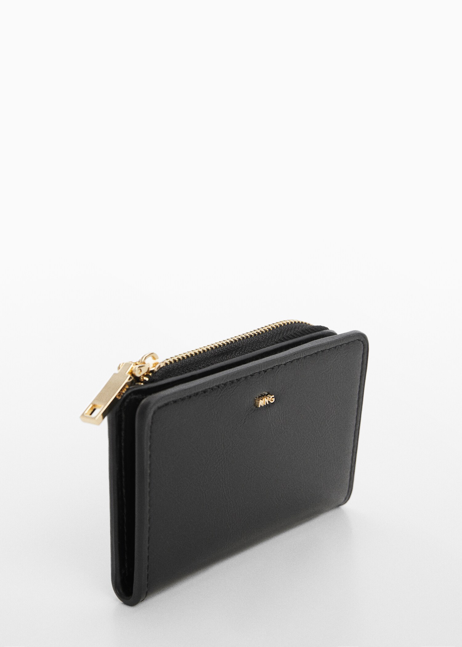 Embossed wallet with logo - Women | MANGO USA