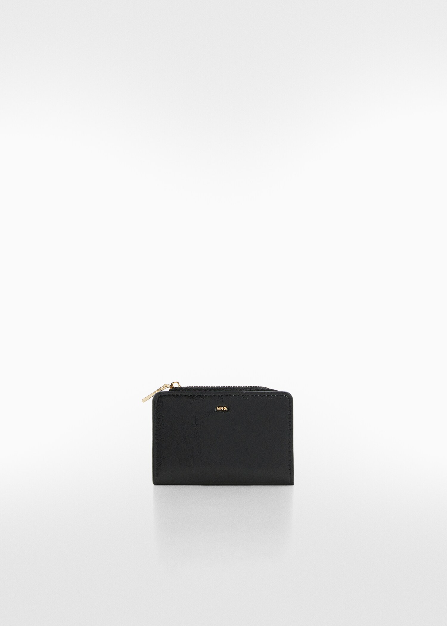 Embossed wallet with logo - Women | MANGO USA