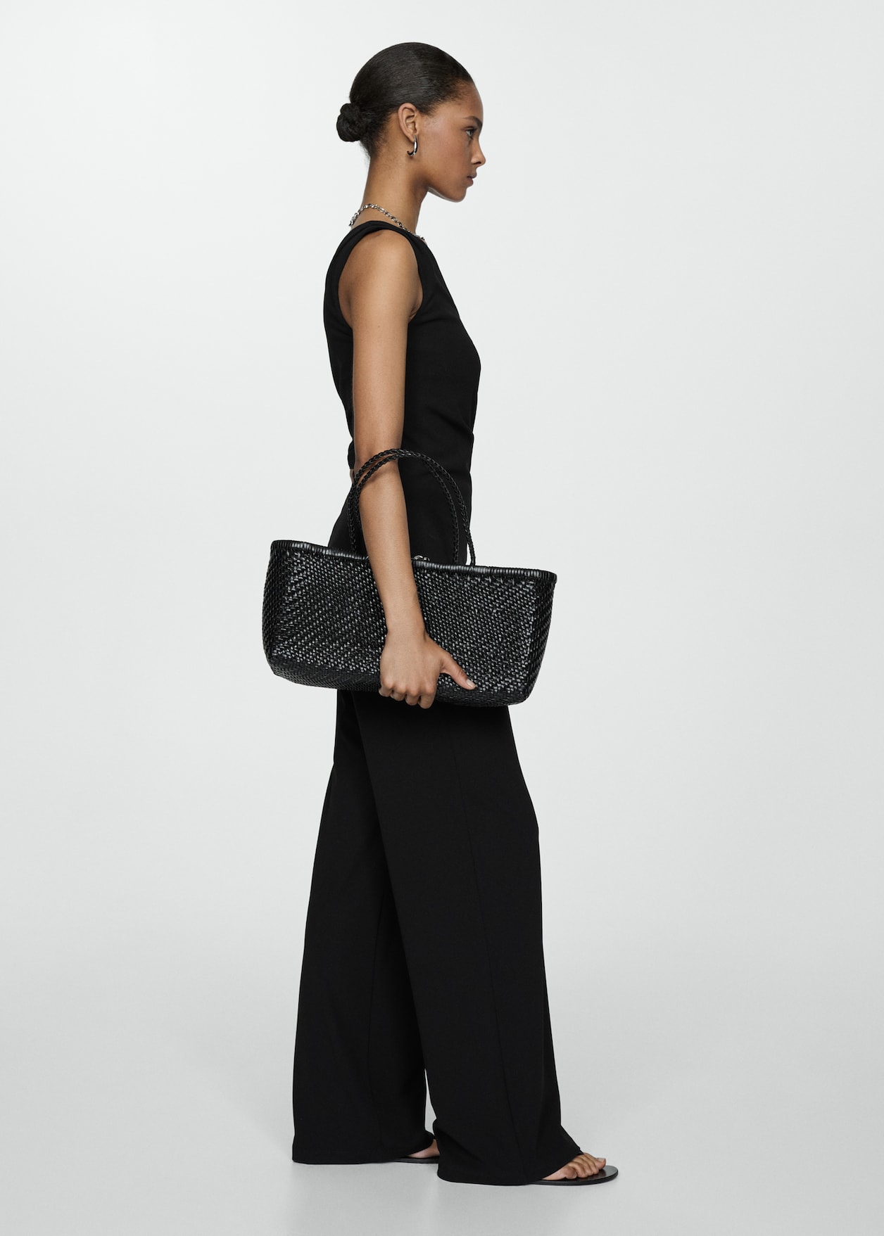 Flowy straight-fit pants - Woman | MANGO USA