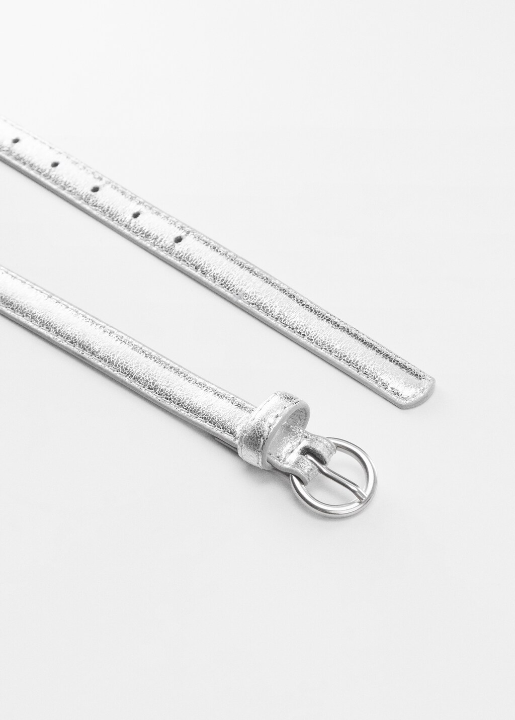 Buckle metallic belt