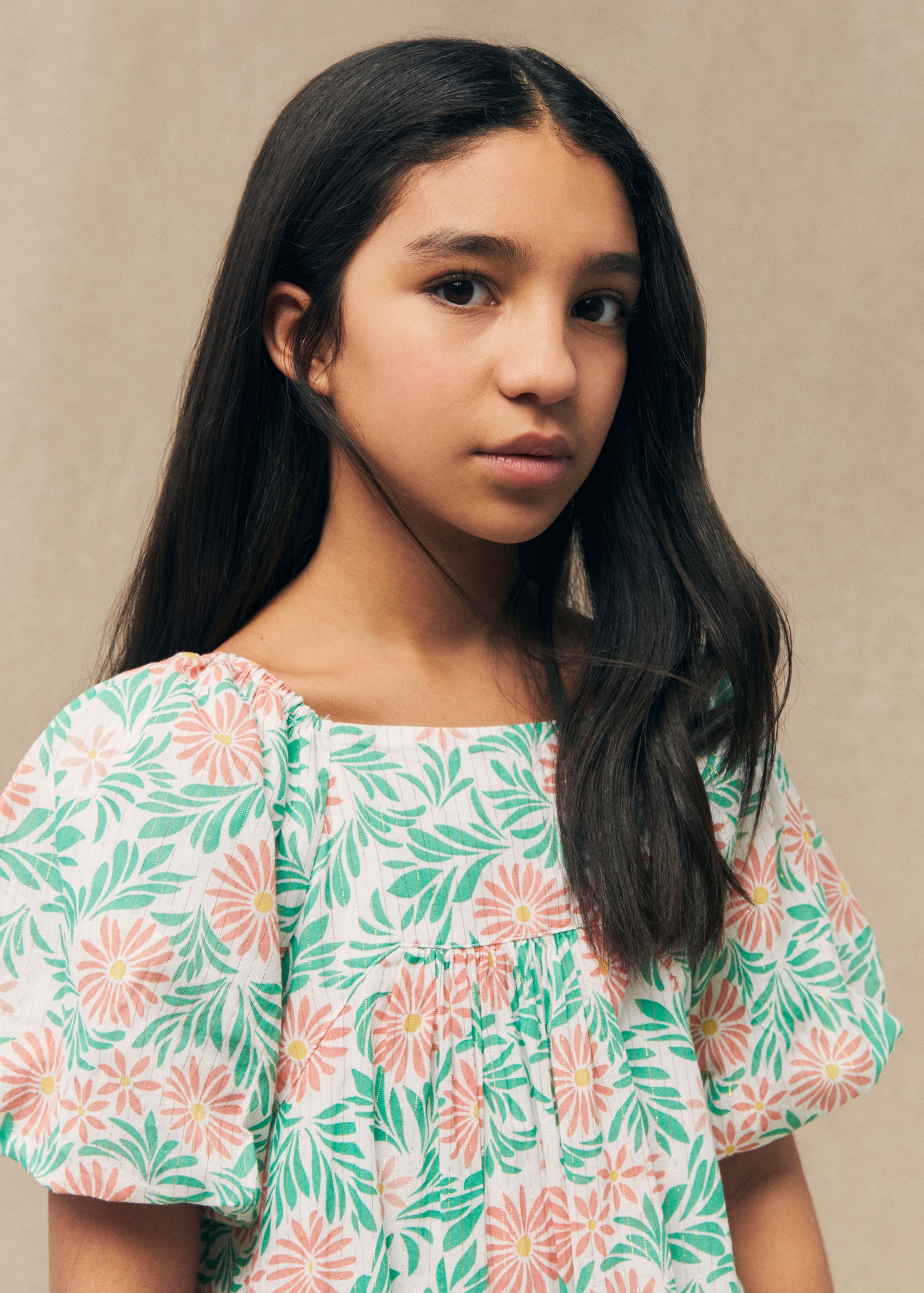 Printed Cotton Dress