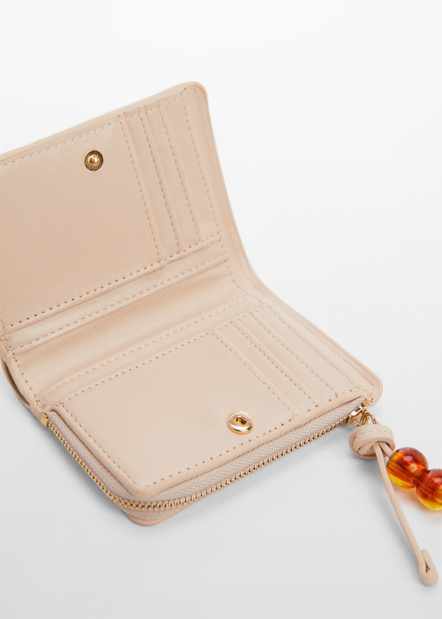 Beaded wallet | MANGO Japan