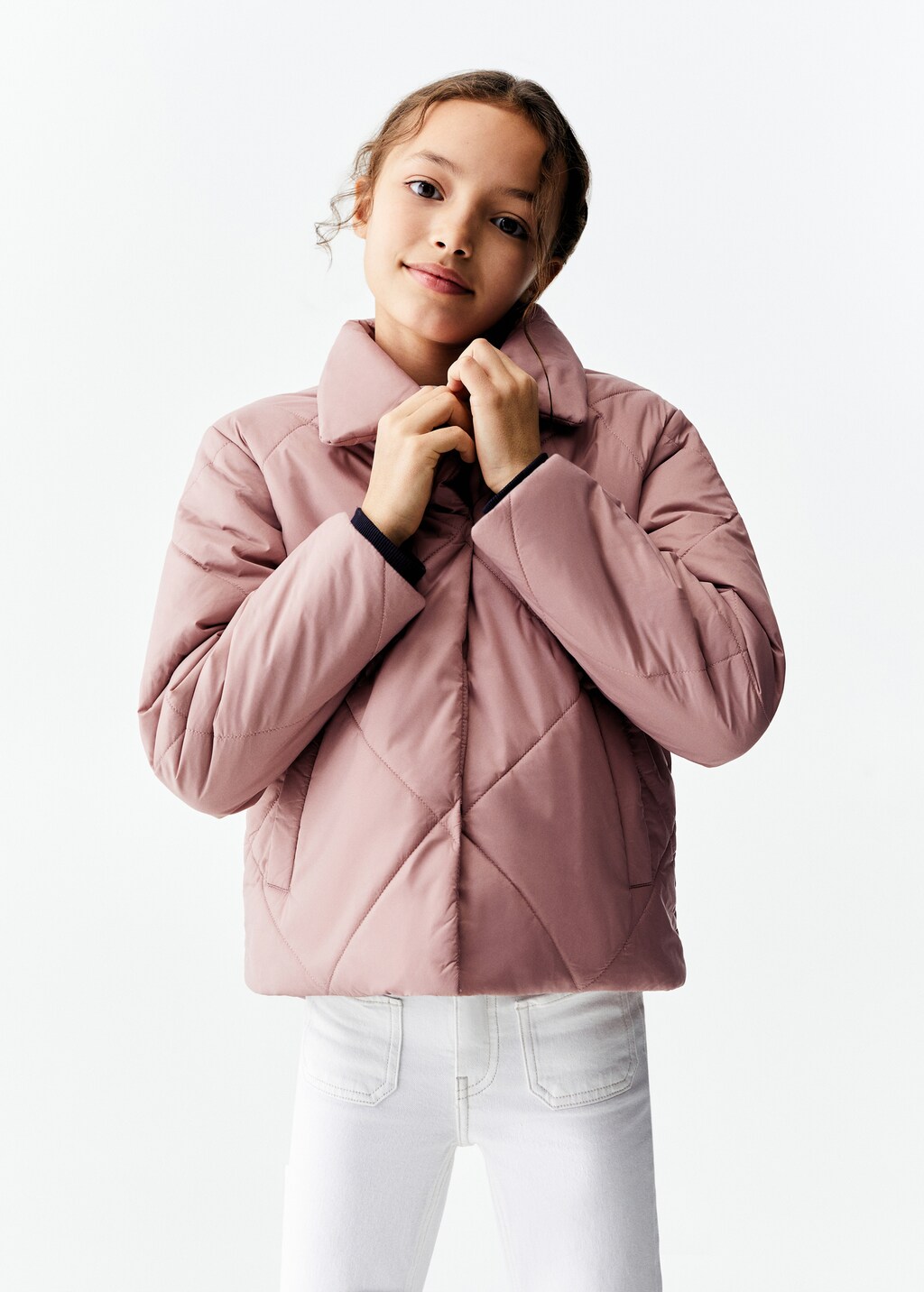 Quilted jacket - Kids | MANGO United Kingdom