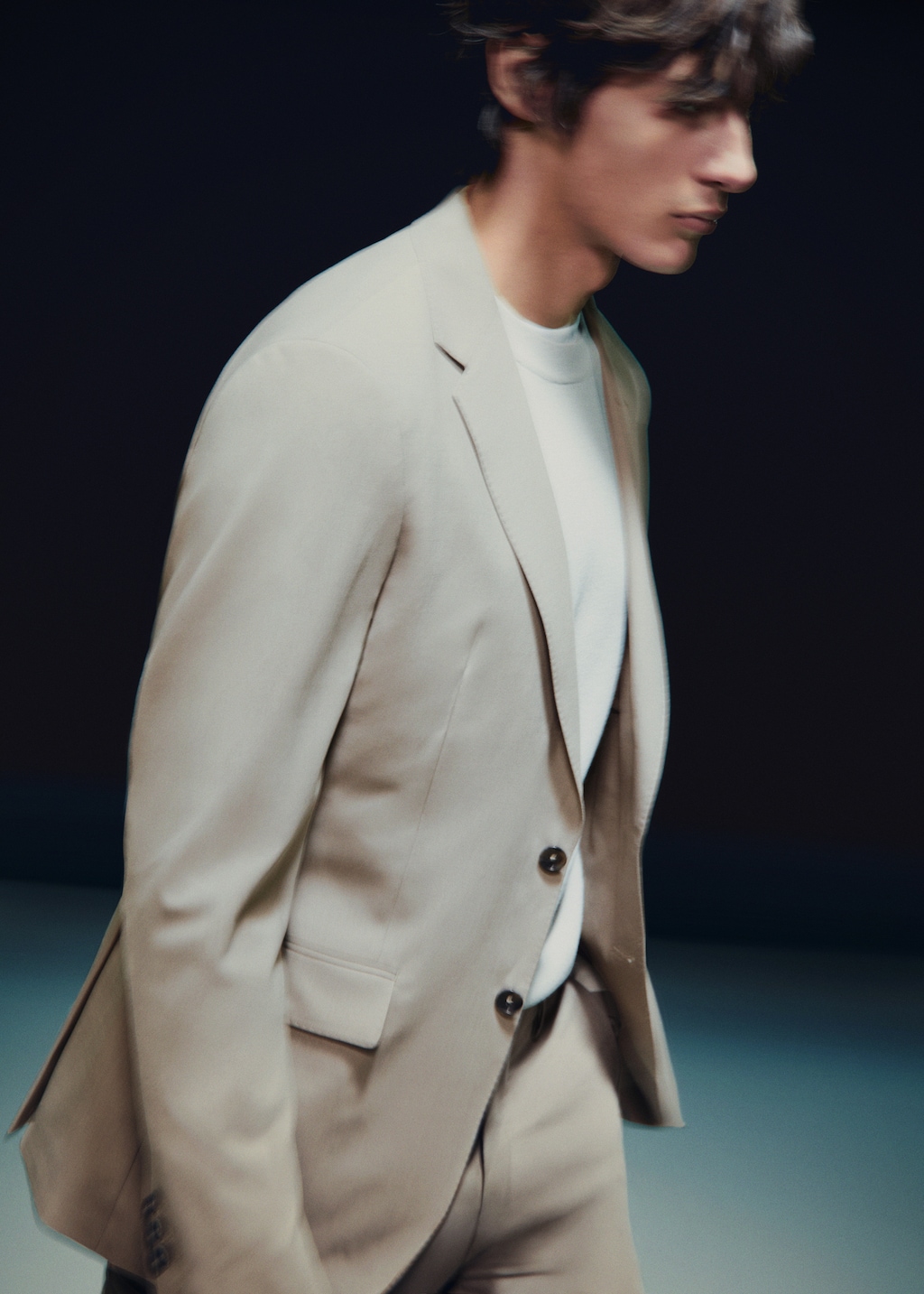 Slim-fit wool suit jacket - Men | MANGO China Slim-fit wool suit jacket - Men | MANGO China