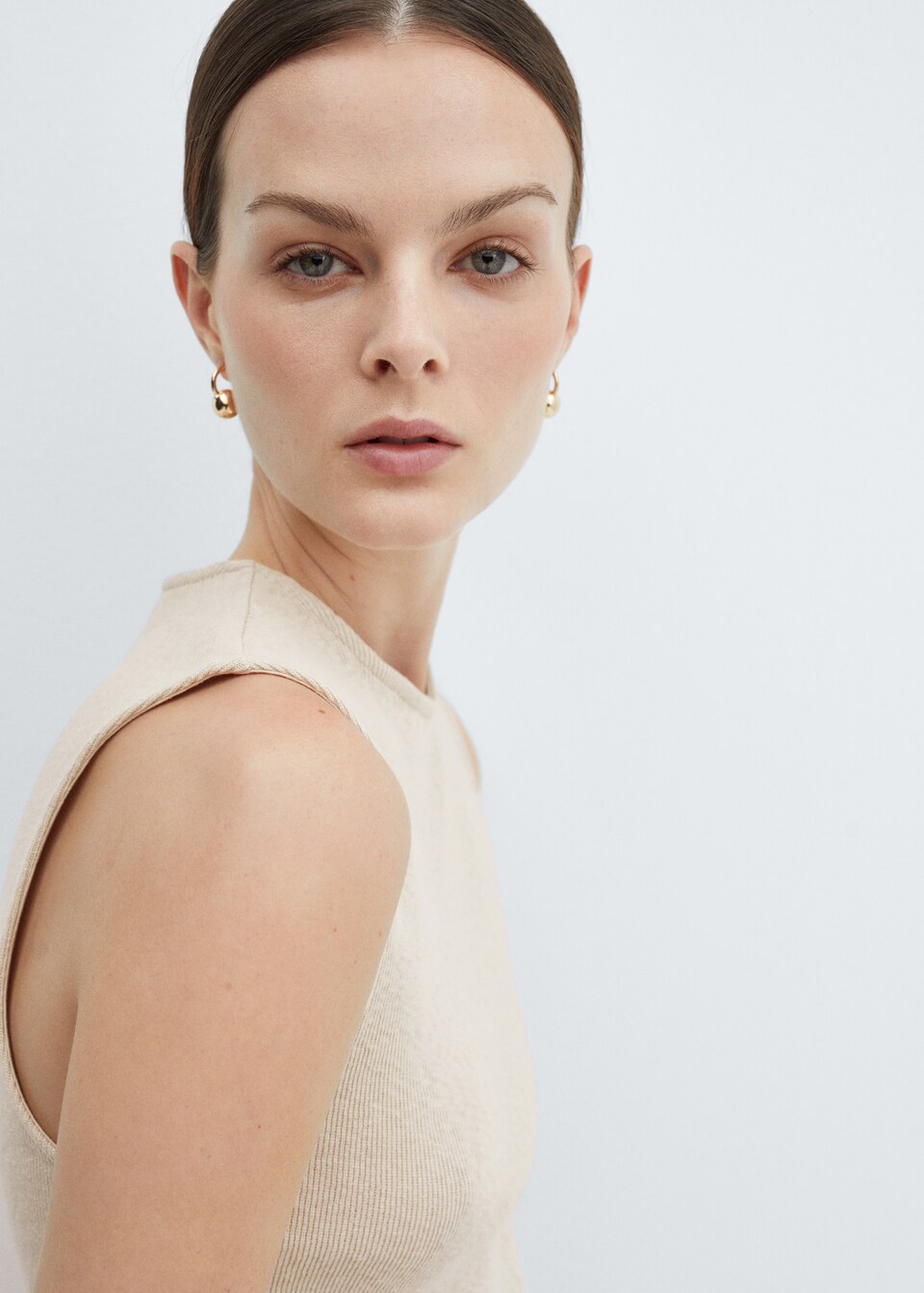 Cotton tank top - Woman | MANGO USA