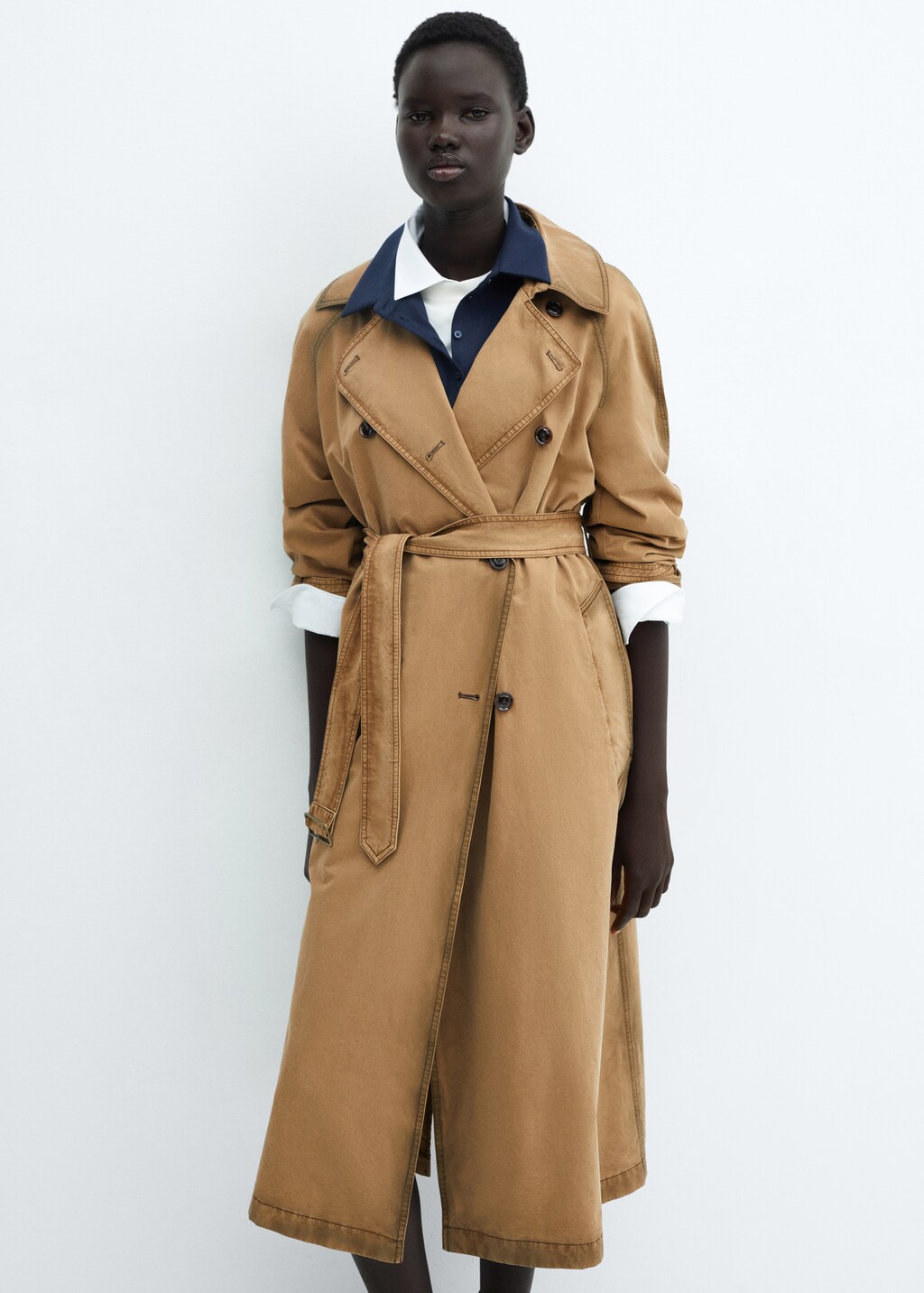 Trench worn effect - Woman | MANGO Mali