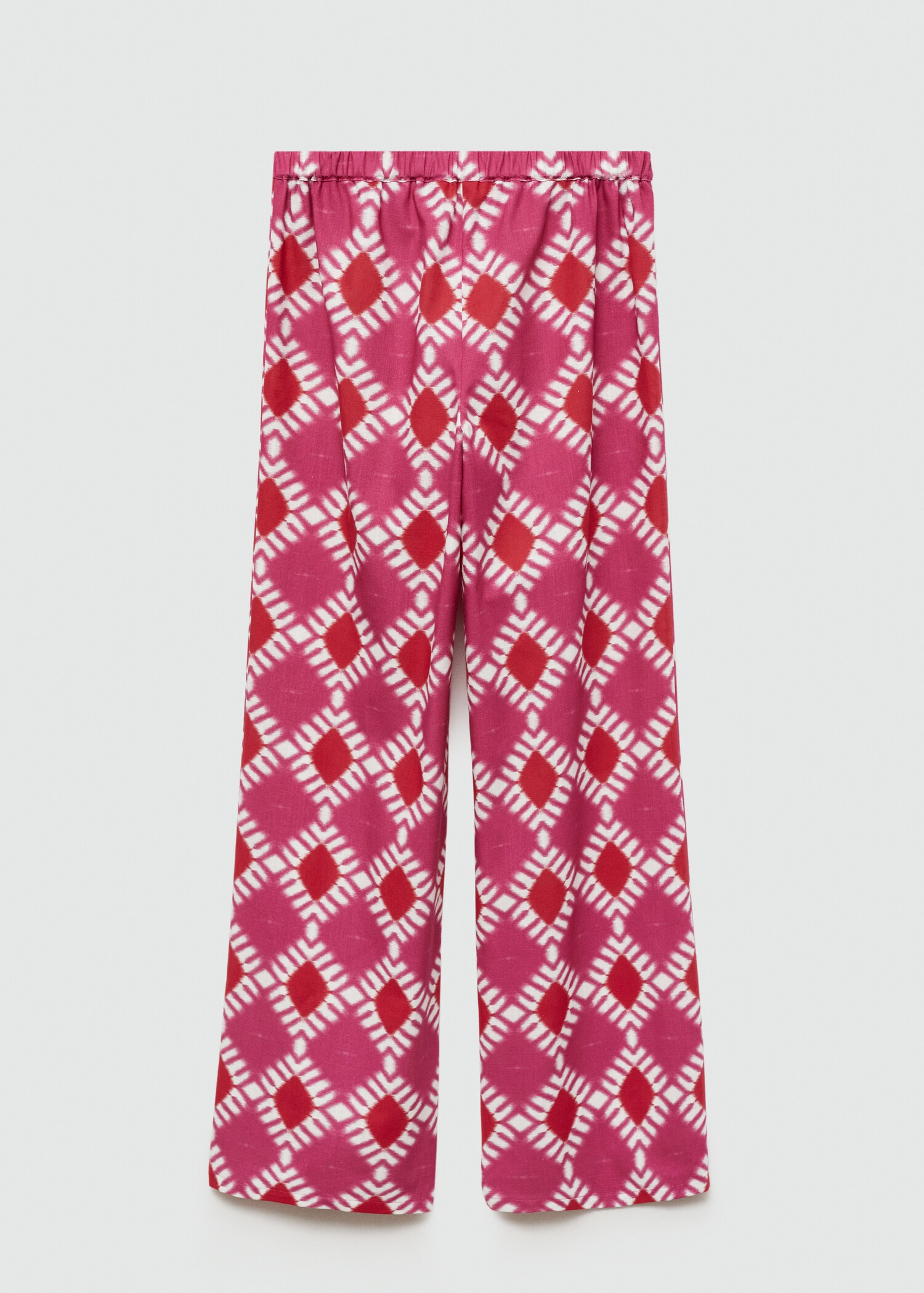 Geometric print pants