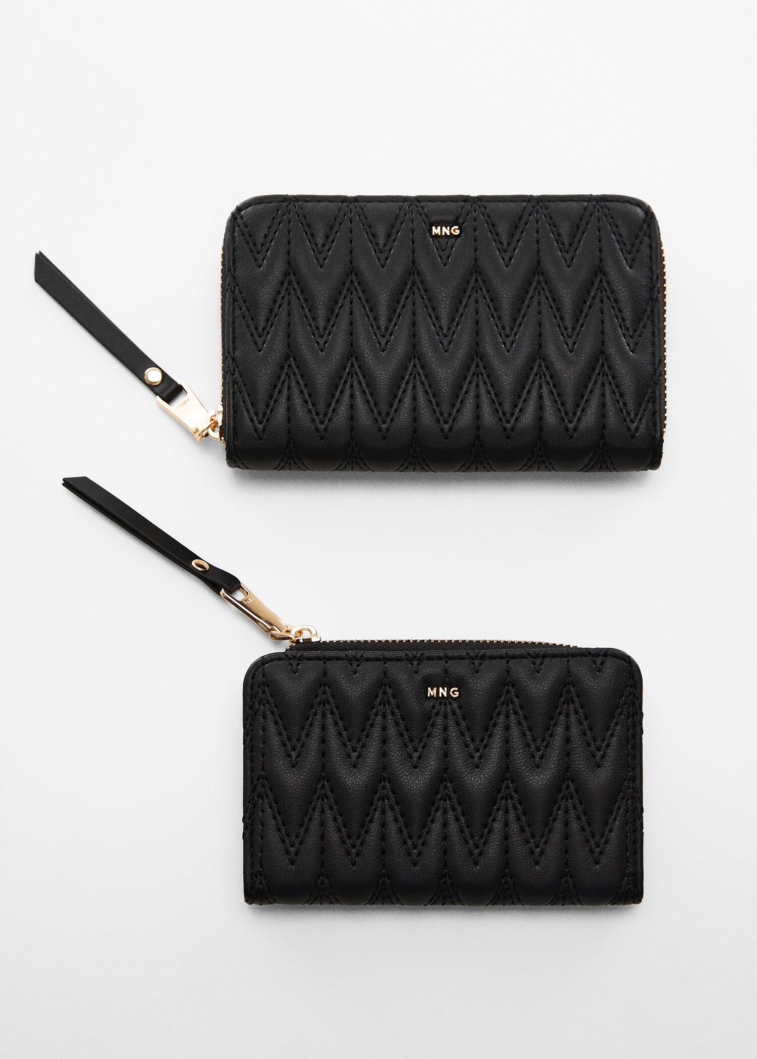Padded logo wallet - Women | MANGO USA