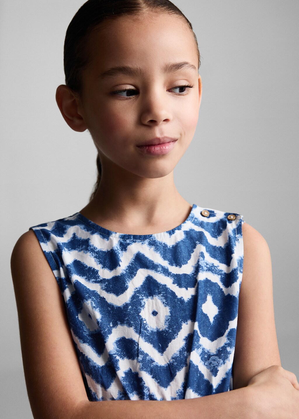 Tie-dye printed jumpsuit - Kids | MANGO USA