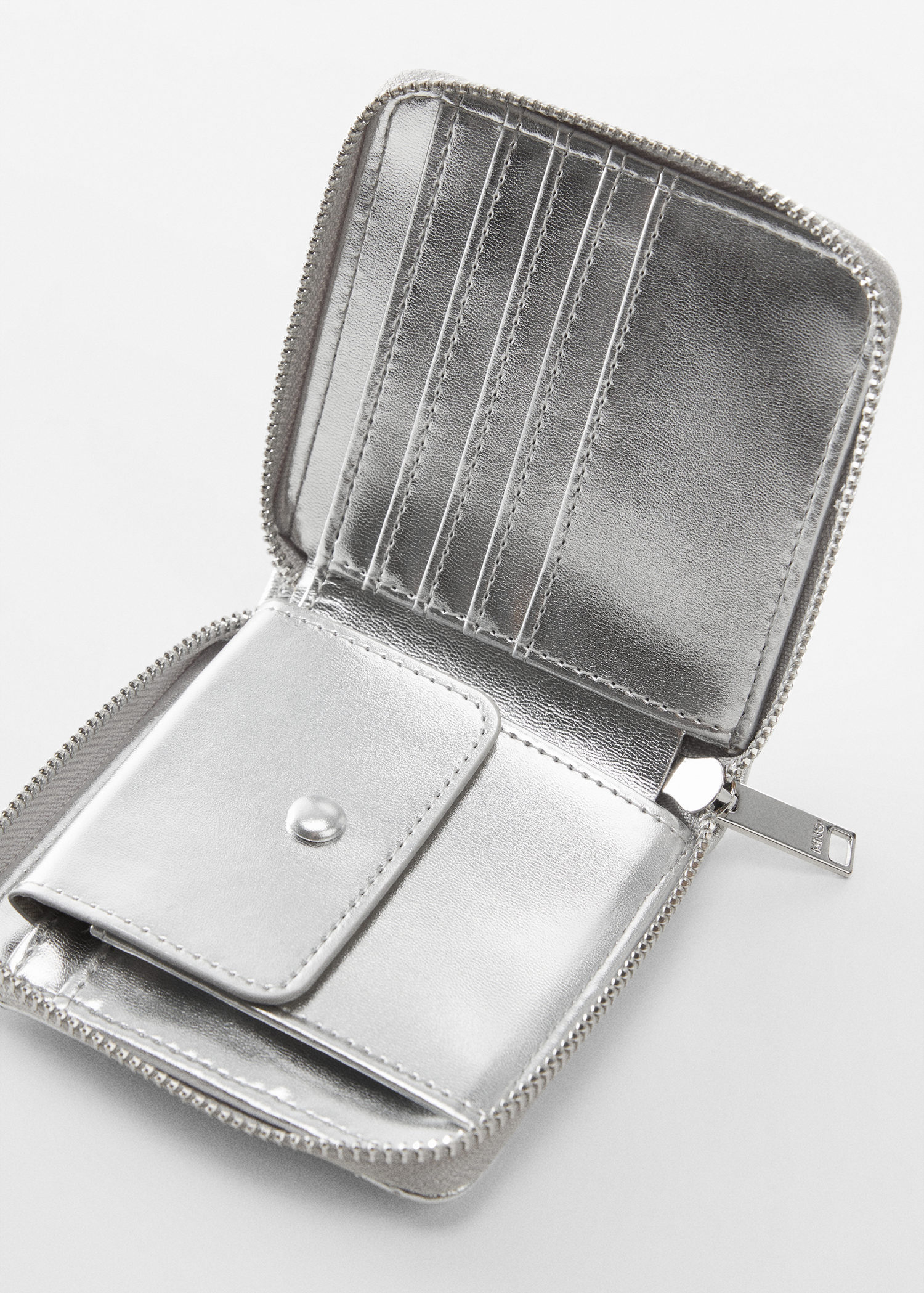 Padded logo wallet | MANGO