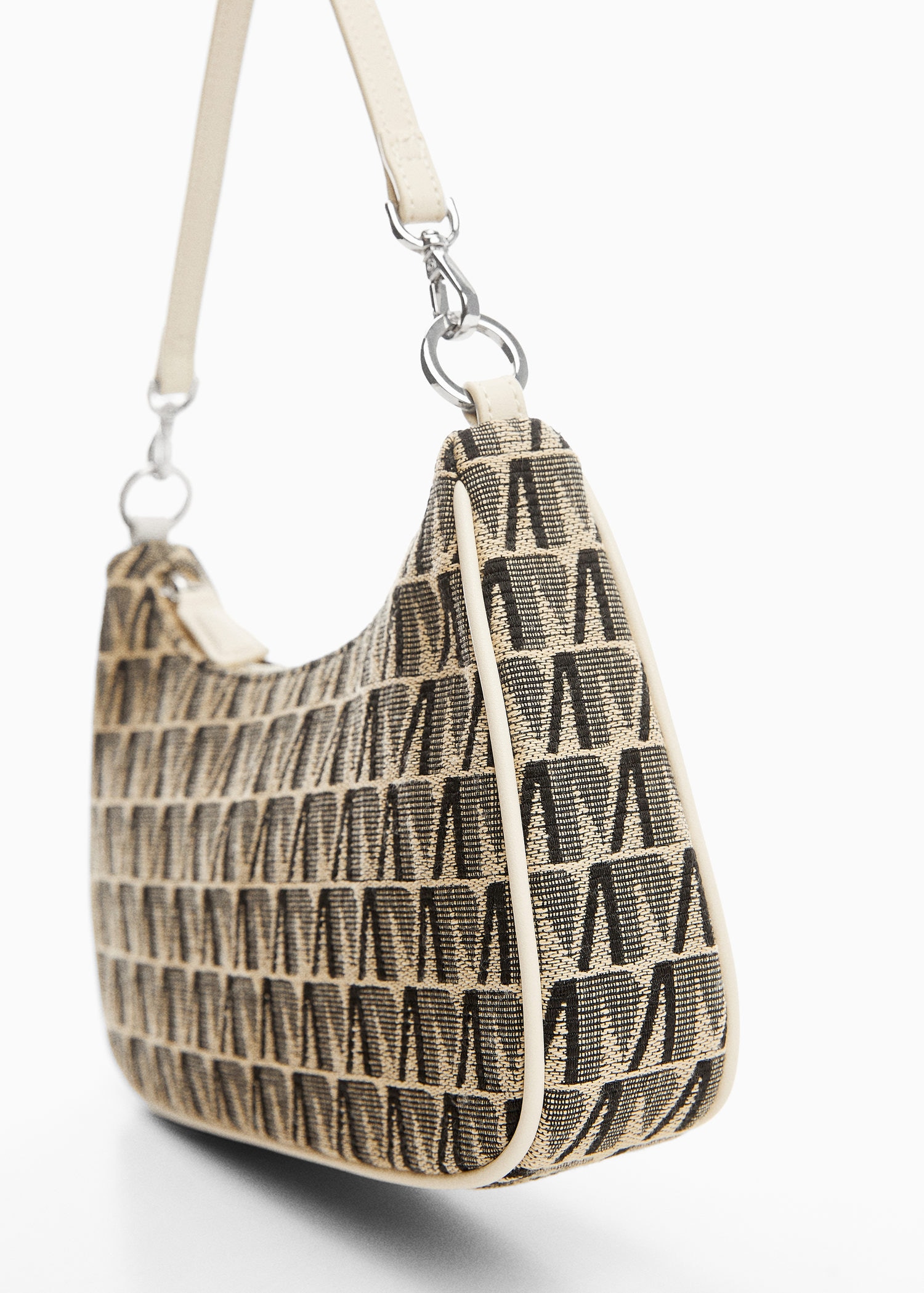 Jacquard shoulder bag | MANGO