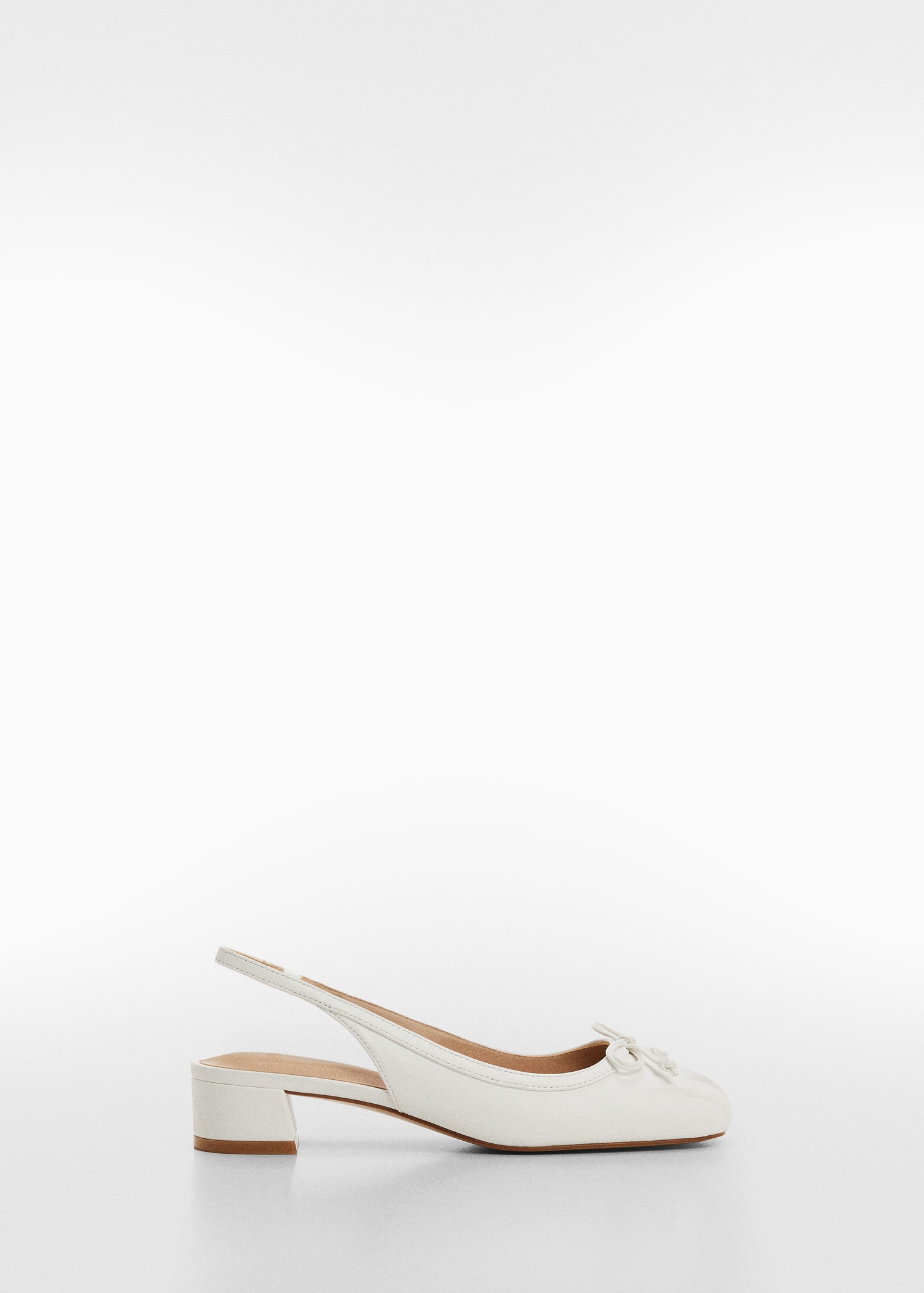 sling back ballerina | MANGO