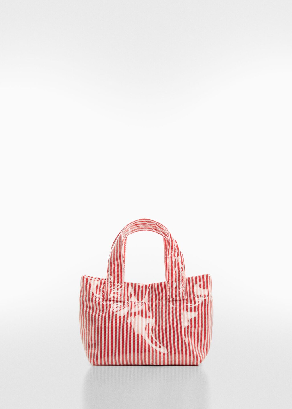 Striped handbag | MANGO