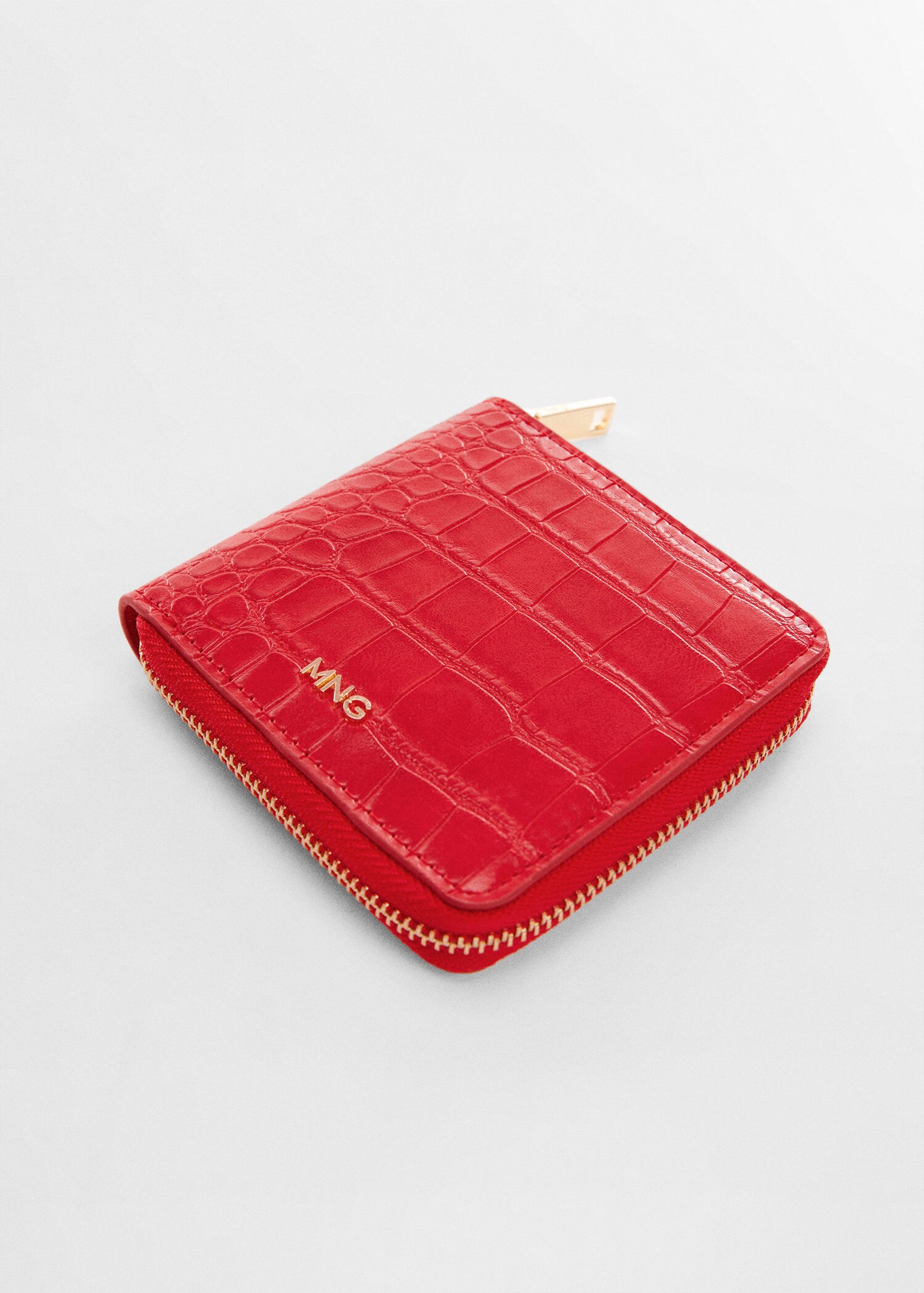 Animal print effect wallet | MANGO