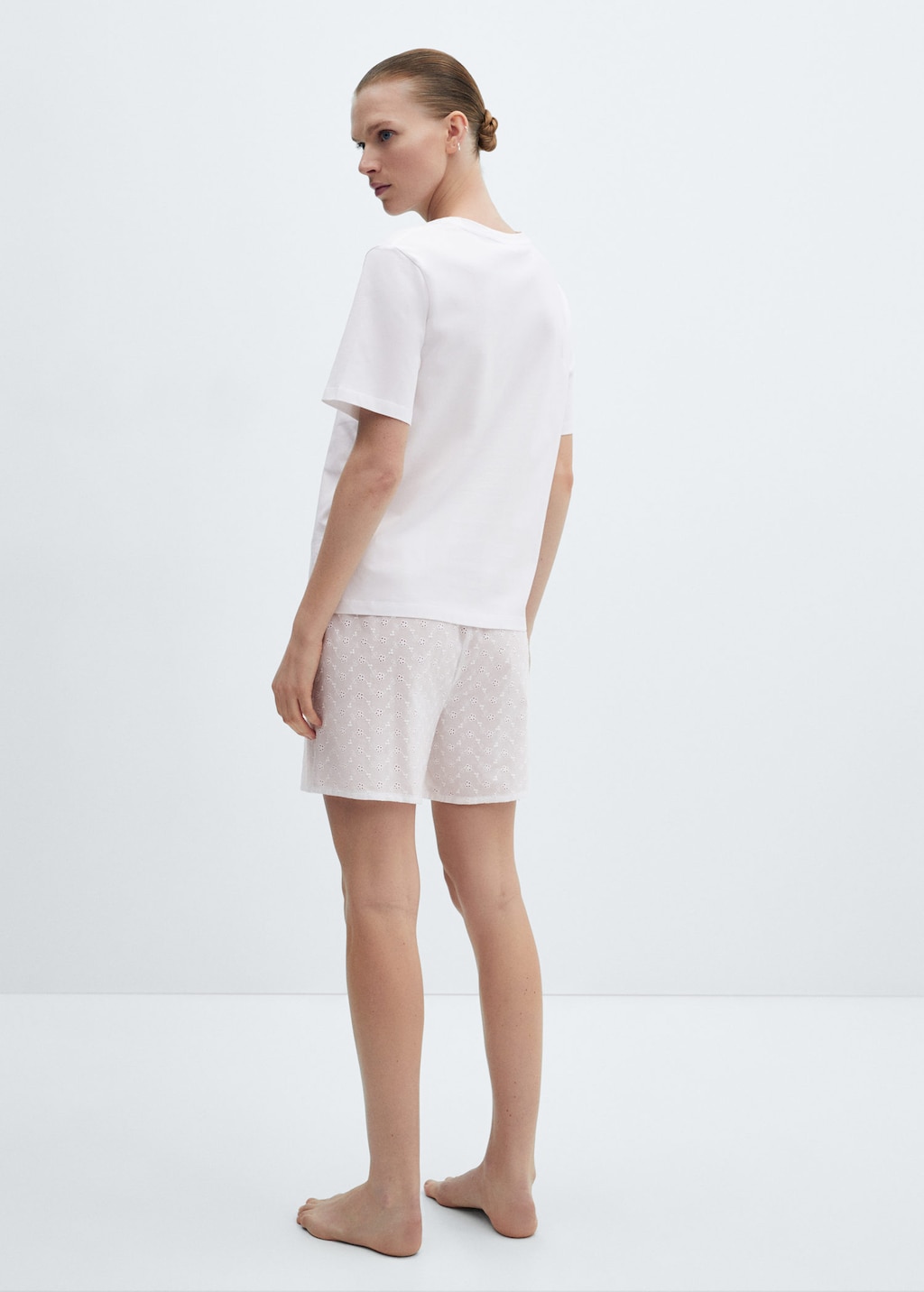 Two-piece cotton pyjamas | MANGO