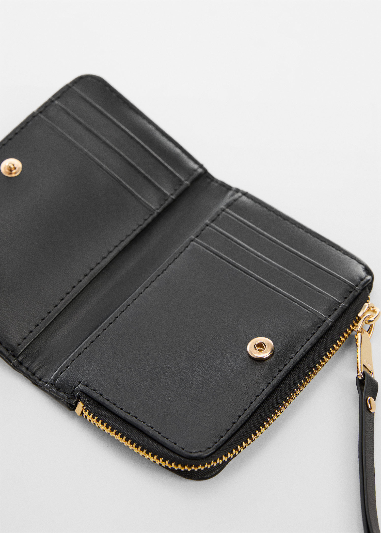 Padded logo wallet | MANGO