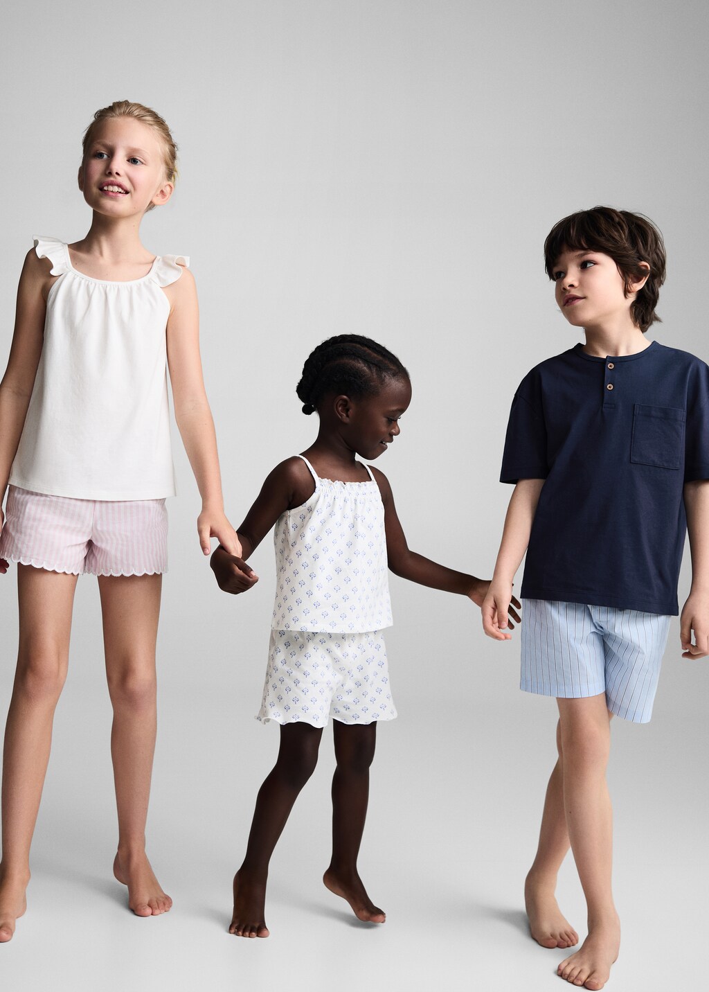 Printed short pyjamas - Kids | MANGO USA
