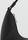 Leather-effect shoulder bag - Women | MANGO Iraq