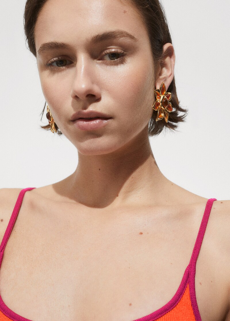 Printed knit dress - Women | MANGO USA