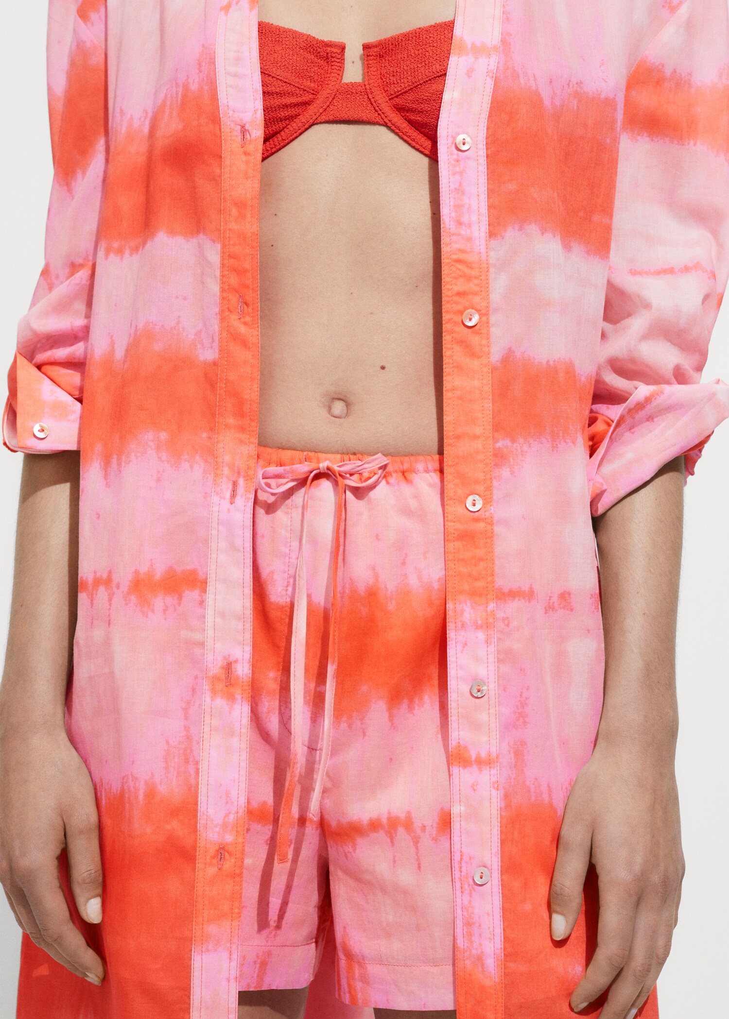 Printed Shirt Dress Women Mango United Kingdom