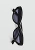 Oval frame sunglasses - Women | MANGO USA
