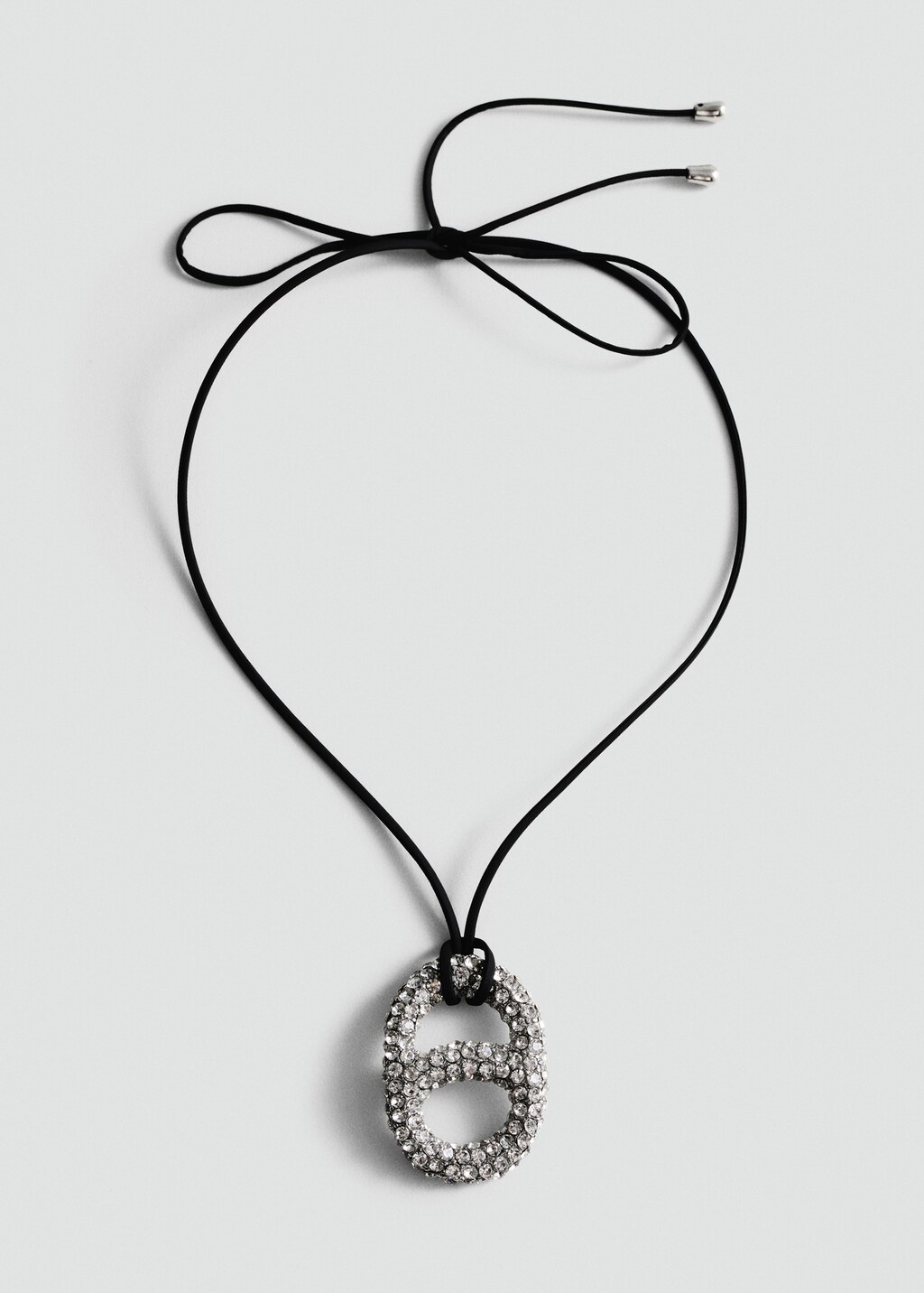 Crystal cord necklace - Women | MANGO USA